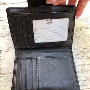 Coach | Bags | Coach Signature Canvas Turnlock Wallet | Poshmark